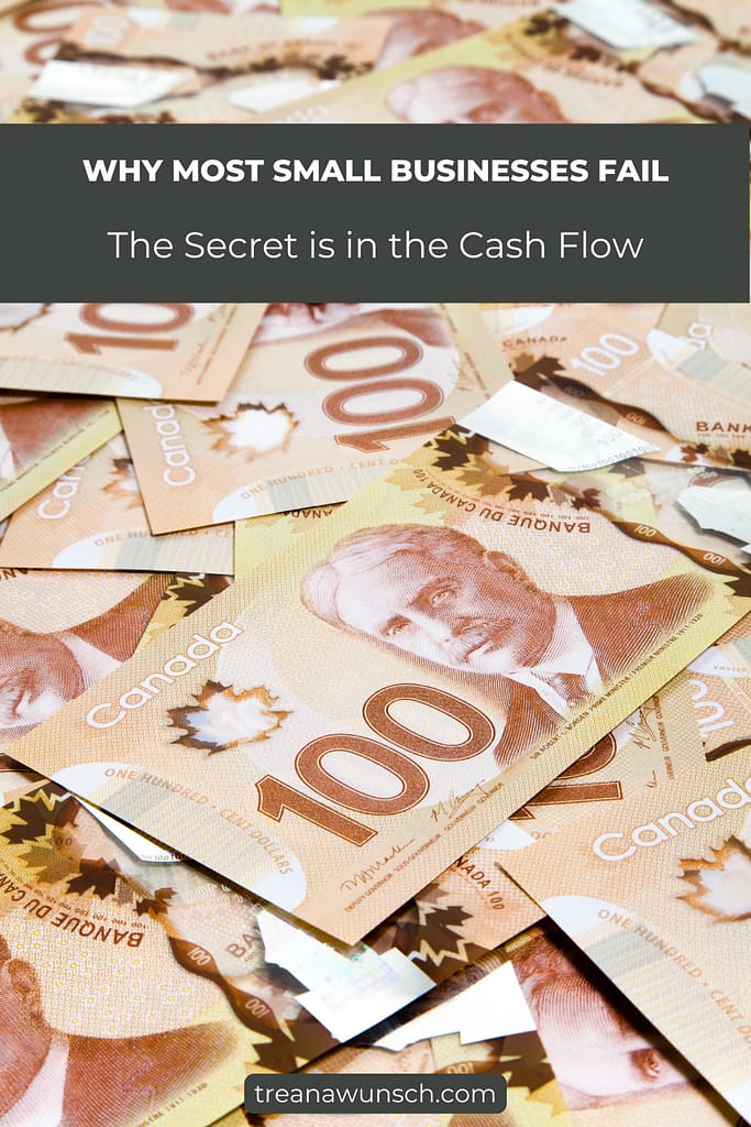 Why Most Small Businesses Fail: The Secret is Cash Flow - Treana Wunsch